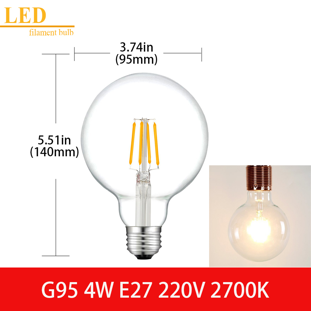 Bóng Đèn led e12 e14 e27 1w 2w 3w 4w 6w 8w c7 c35 t20 t16 a19 g40 g80 t28 st64 Trang Trí Nhà Cửa ...
