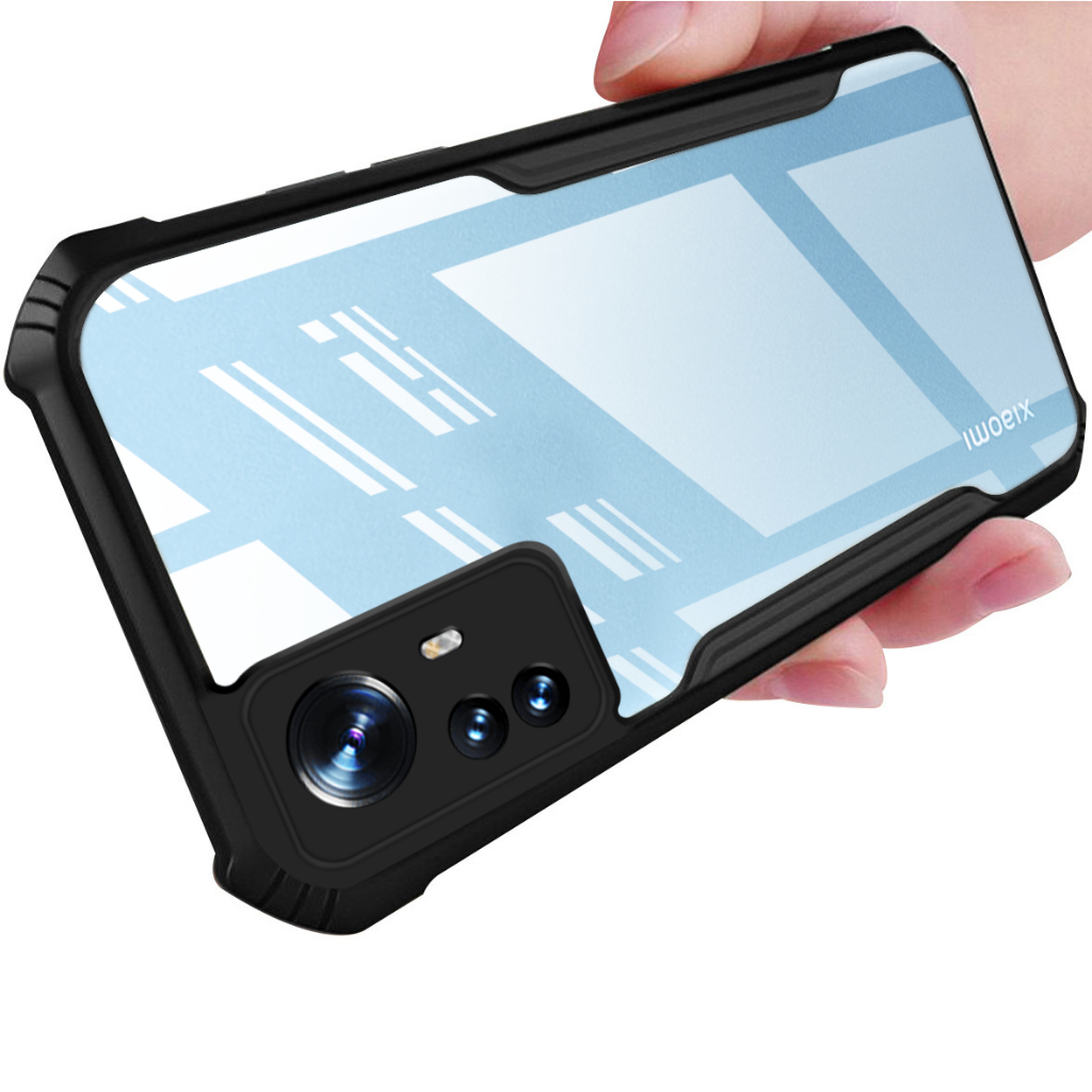 Vỏ chống sốc Acrylic trong suốt hạng nặng cho Xiaomi 13T 12T 11T 10T 9T Pro 13 12 11 A2 Lite Pro ...