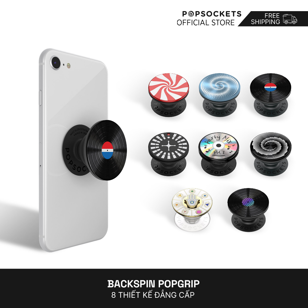 Giá đỡ nhẫn Popsockets giữ điện thoại để bàn và trong ô tô cho mọi ...