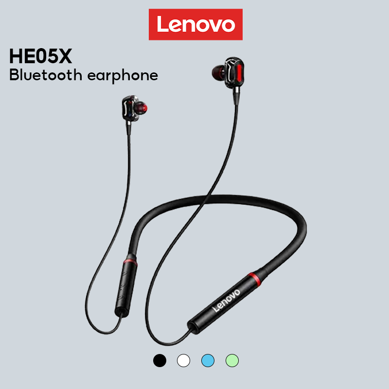 Tai nghe LENOVO HE05X II đeo cổ bluetooth 5.0 giảm tiếng ồn âm thanh ...