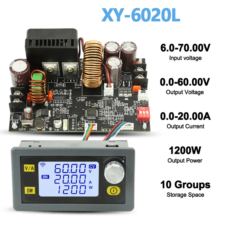 Mô-đun Điều Chỉnh Điện Áp Hạ Áp xy6020l 1200w 20a cnc | Shopee Việt Nam