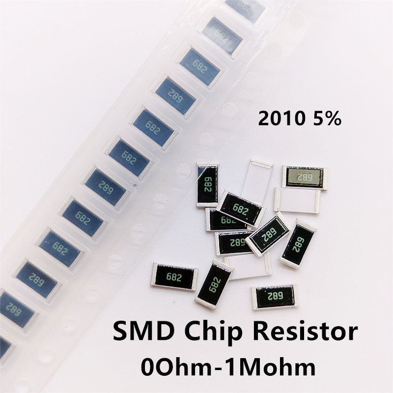Set 100 Điện Trở smd 2010 5% 0.5w 0r ohm 0.1r 1r 10r 100r 1k 10k 100k ...
