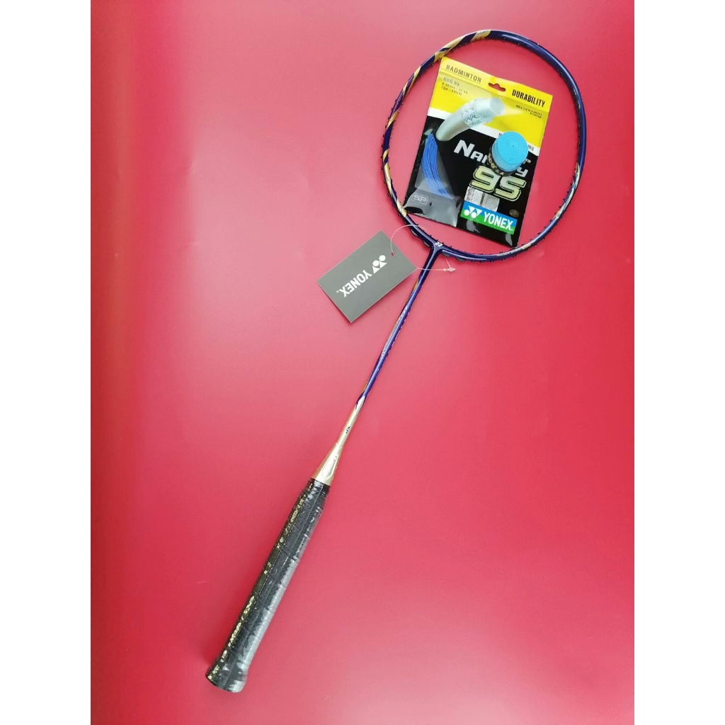 【YONEX】Vợt cầu lông Yonex ASTROX 99 Vợt cầu lông sợi carbon siêu nhẹ AX99 4UG5（Túi cầu lông ...