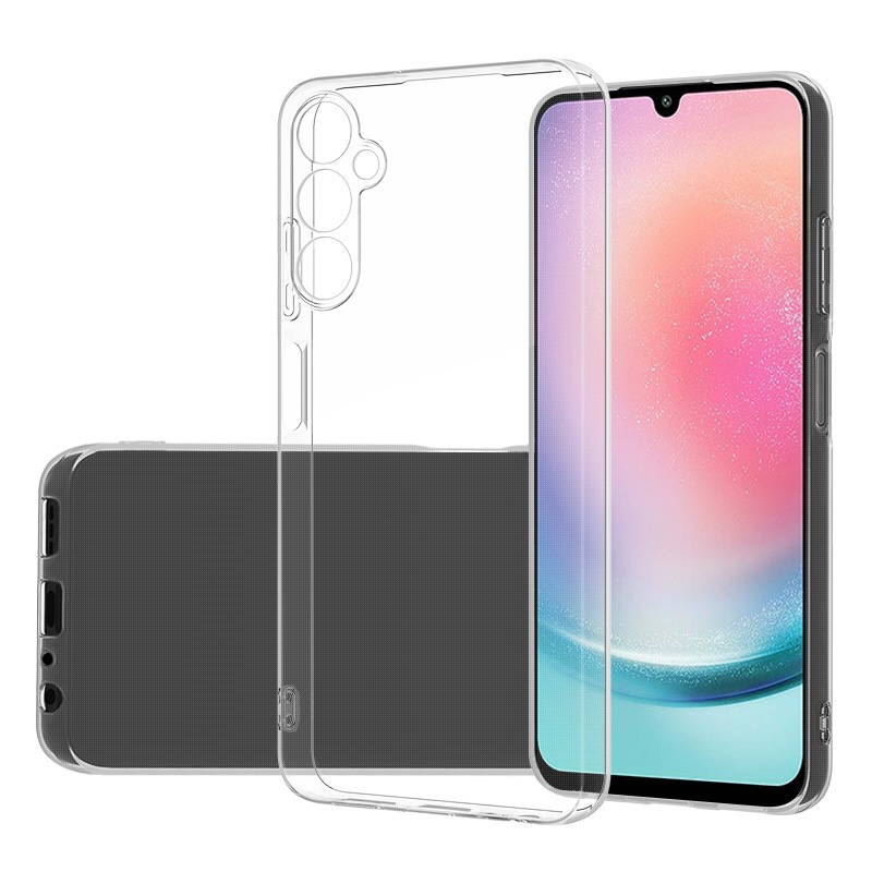 Ốp điện thoại mềm trong suốt cho Samsung Galaxy A56 A26 A36 A06 A16 A15 A25 A35 A55 A05 A05S A14 ...