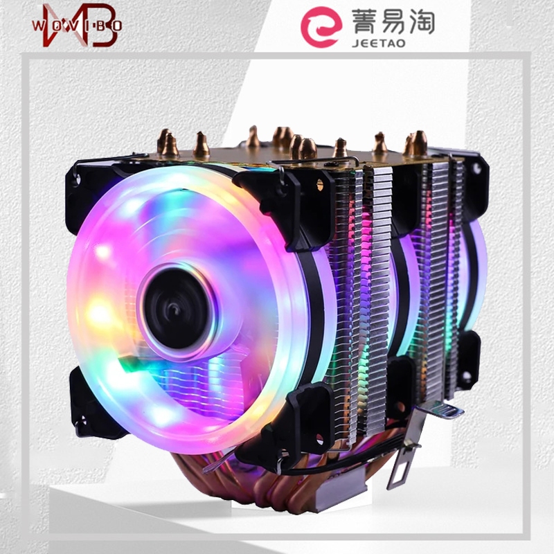 Quạt Tản Nhiệt CPU 6 Ống Thông Gió Êm Ái PWM 4PIN 150W Cho Intel LGA ...