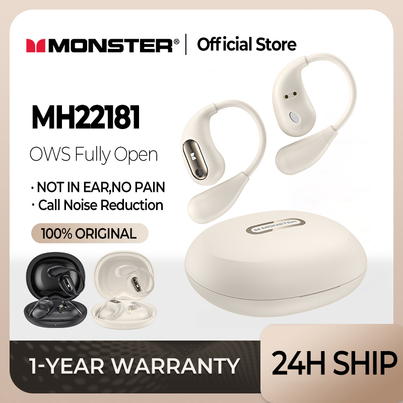 Monster Open Ear AC210/MH22181 Tai nghe Bluetooth OWS Tai nghe móc tai ...