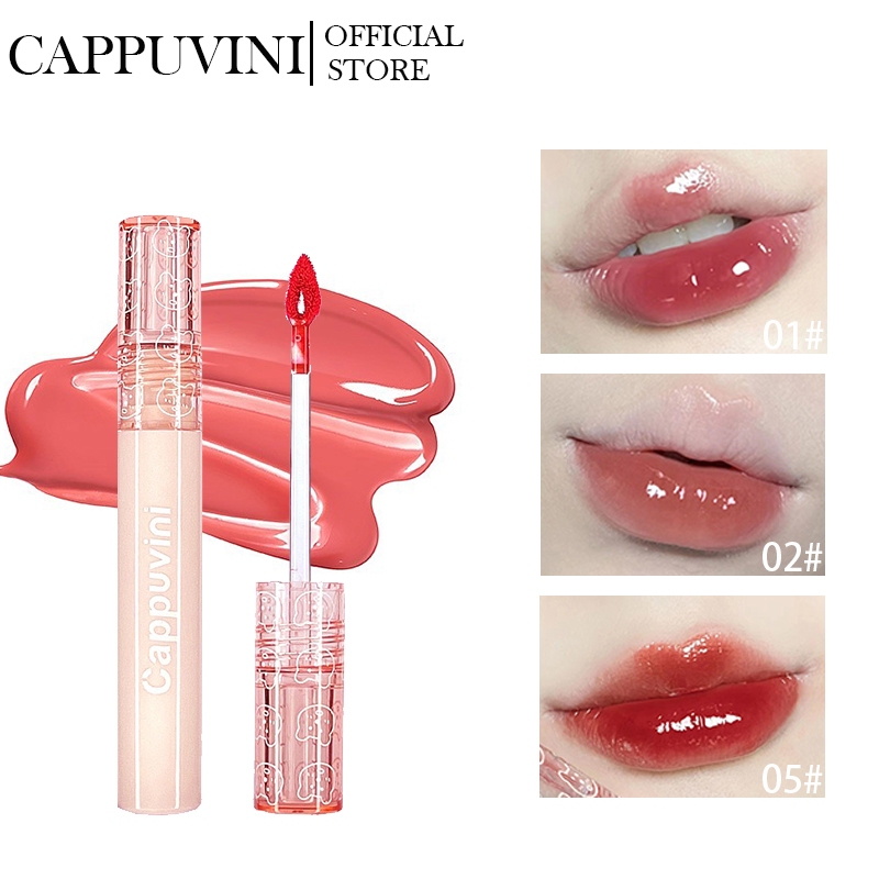 Cappuvini Son môi dưỡng ẩm lâu phai nhiều màu sắc lựa chọn 3g | Shopee ...