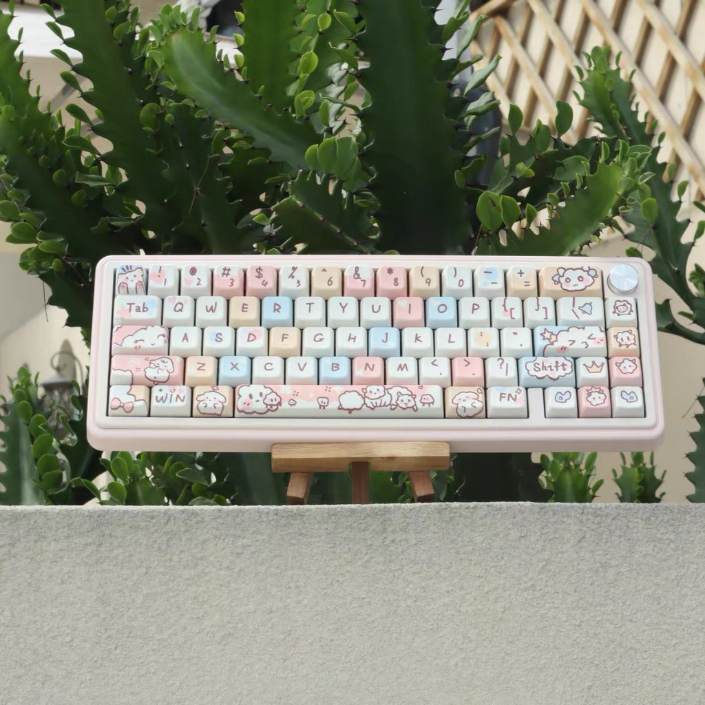 74/151 Phím Cừu Keycaps MDA/Cherry PBT Năm mặt thăng hoa nhiệt Dễ ...