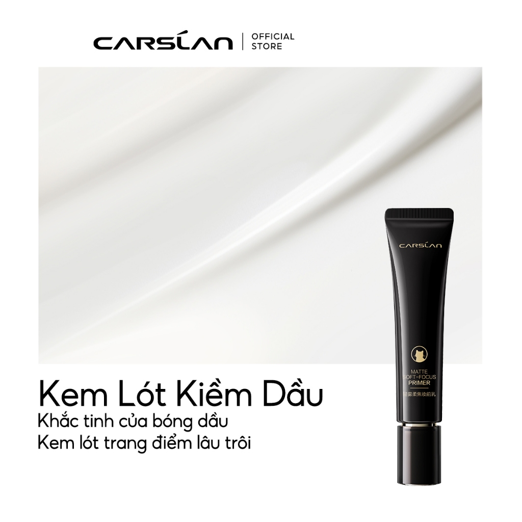 Kem lót trang điểm CARSLAN 24h dưỡng ẩm kiểm soát dầu lâu trôi không ...