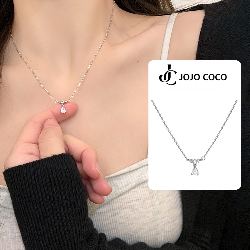JOJO COCO Vòng cổ Dạng Chuỗi Hạt Giọt Nước ins Nhẹ Nhàng Và Đa Năng Cho Nữ | Shopee Việt Nam