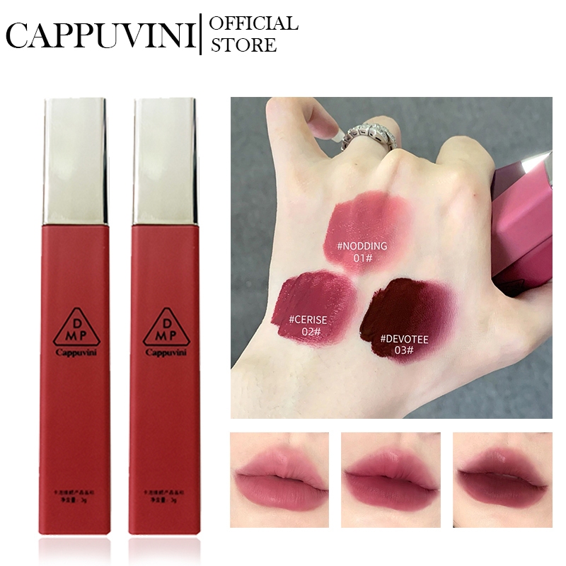 Cappuvini Son Môi Chất Nhung Lì Mềm Mượt Chống Thấm Nước Không Dễ Phai ...