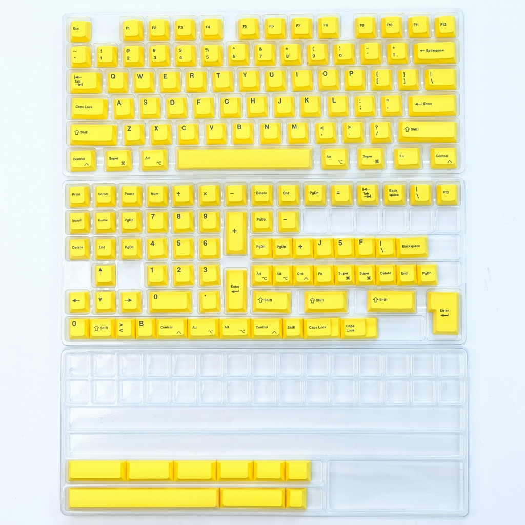 GMK Serika Yellow Keycap Cherry Profile PBT Keycaps Dye Sublimation ...