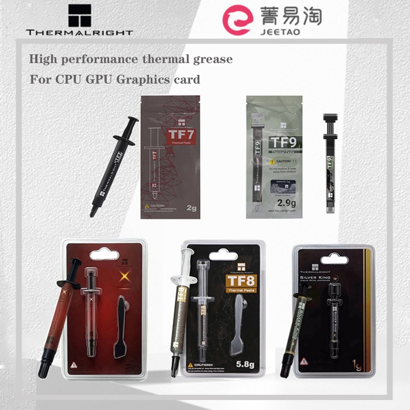 Thermalright TF9/TF8/TF7/TFX/Silver King 14W/M.K CPU GPU Thermal grease ...