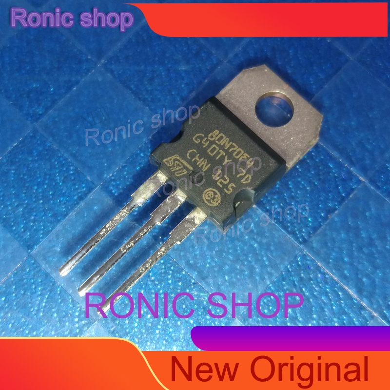 Bộ 5 Linh Kiện Bán Dẫn 80n70f4 to-220 to220 n-channel mosfet | Shopee Việt Nam