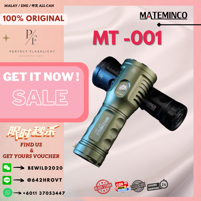 Đèn pin hoàn hảo Mateminco MT001 Sbt90.2 6800 Lumens Đèn pin | Shopee ...