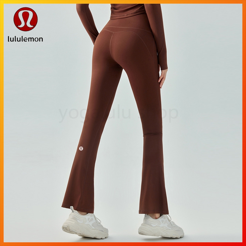 Lululemon Quần yoga Thể Thao Cạp Cao Ống Loe dsp640 | Shopee Việt Nam