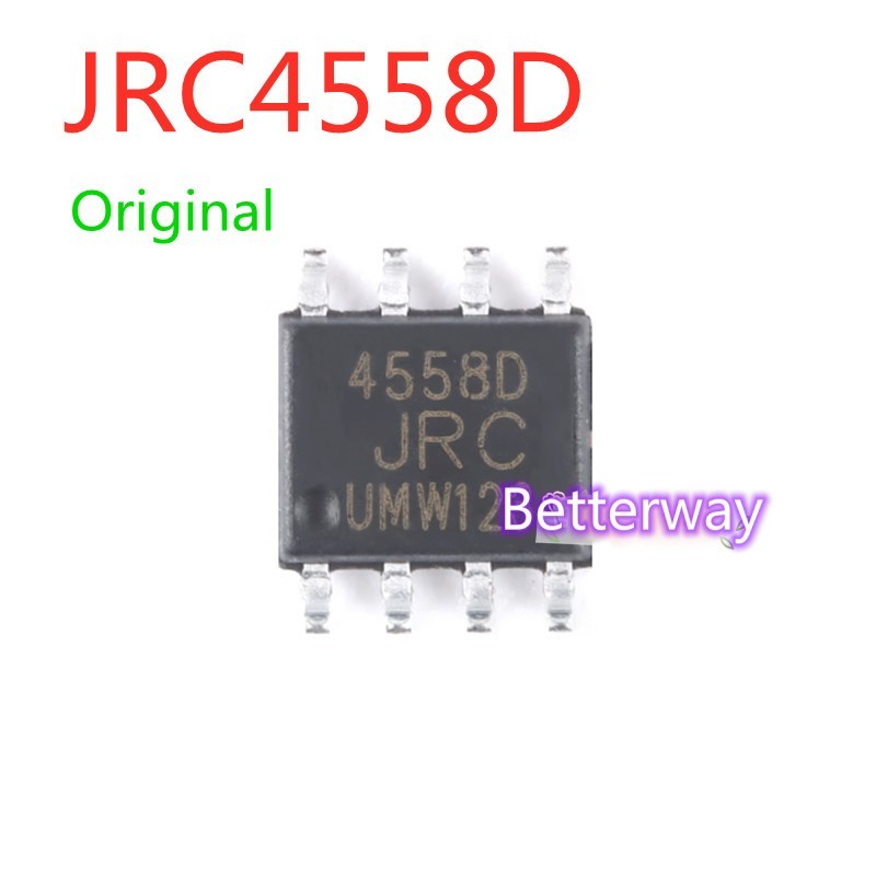 10 Chiếc 50 Chiếc JRC4558D SOP8 NJM4558D NJM4558 4558D JRC4558 SMD SOP-8 4558 Dual IC Hoạt Động ...