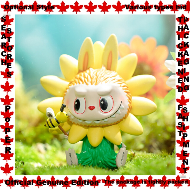 Optional Styles Sunflower Labubu POPMART The Monsters Flower Elves ...