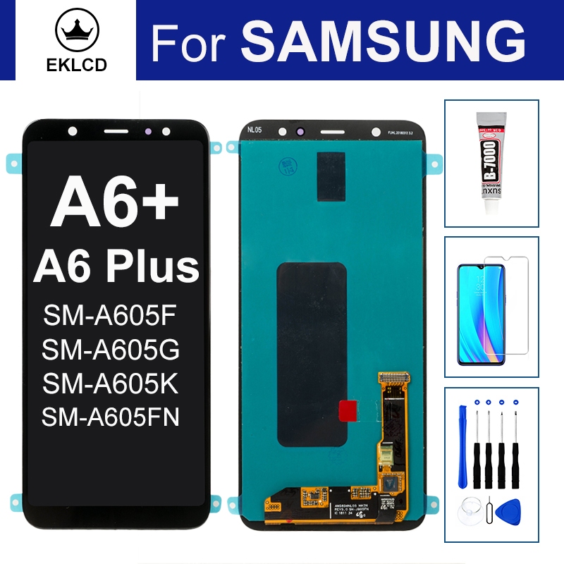 Dành Cho Samsung Galaxy A6 + A6 Plus 2018 A605 SM-A605FN Màn Hình LCD ...