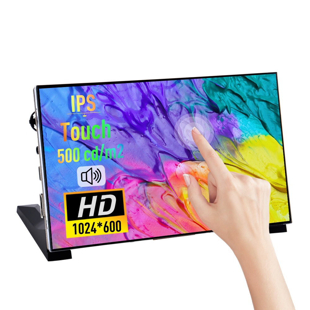 Màn Hình lcd 52pi 7 inch Cho raspberry pi, 1024x600 ips ips 7 inch pi 5 ...