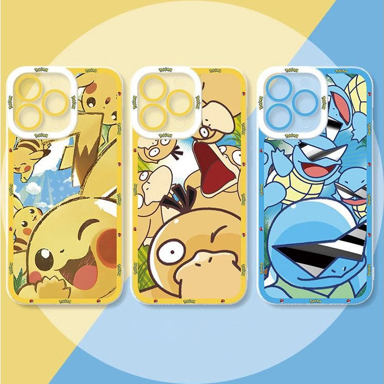 Pokémon Ốp Điện Thoại Trong Suốt Chống Sốc Cho iphone 14 pro max 13 12 ...