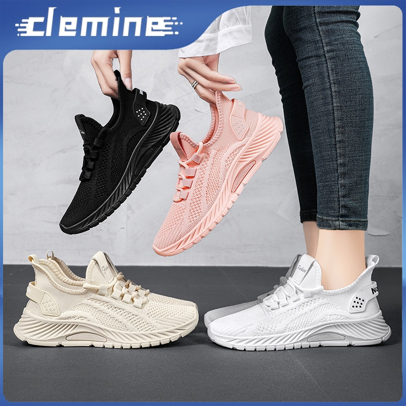 Clemine Giày Thể Thao Đế Mềm Siêu Nhẹ Phối Lưới Thoáng Khí Thời Trang ...