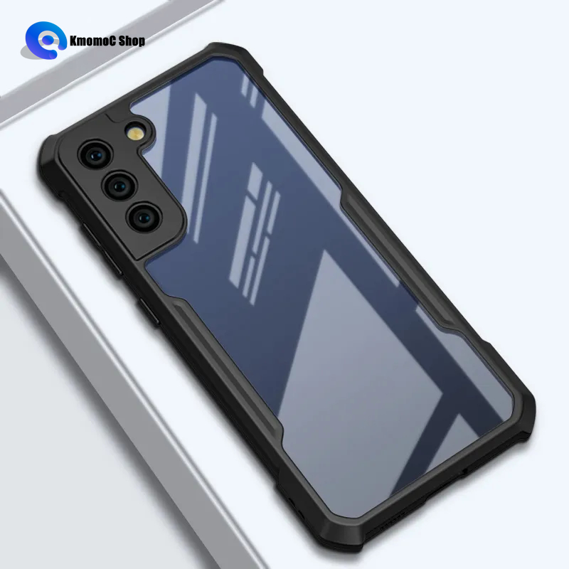 Ốp điện thoại acrylic+TPU trong suốt chống sốc cho Samsung Galaxy A26 A36 A56 A16 A06 A25 A35 ...