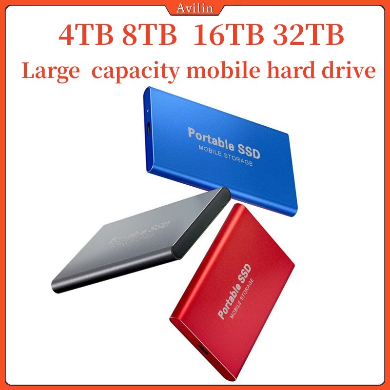 Ổ Cứng ssd 16tb / 8tb / 4tb / 32tb 2023 Tốc Độ Cao Cổng usb3.1 | Shopee ...