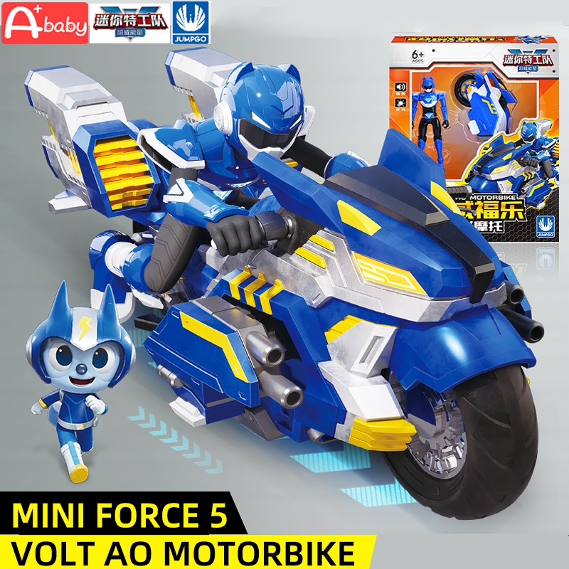 Mini Force Original V Rangers Volt Ao Đồ Chơi Xe Mô Tô mini Lực Lượng ...