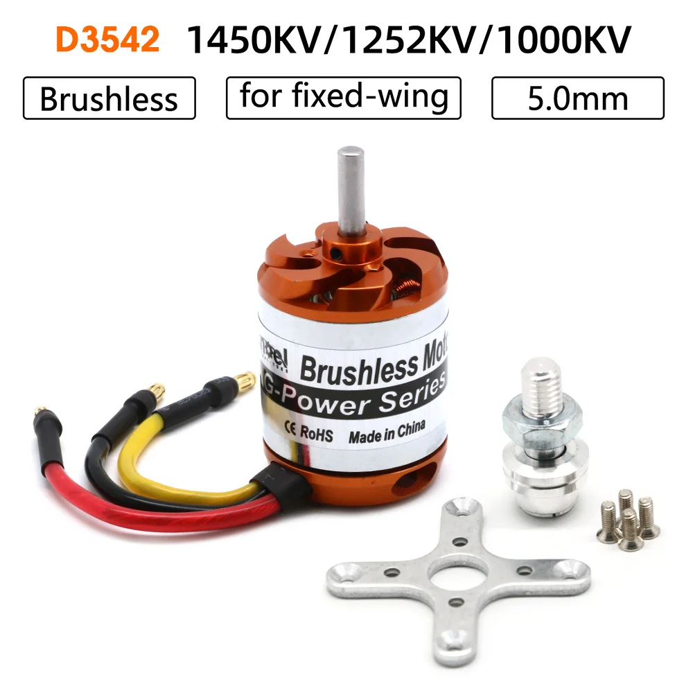 D3542 1450KV 1250KV 1000KV Brushless Multicopter Outrunner Motor For ...