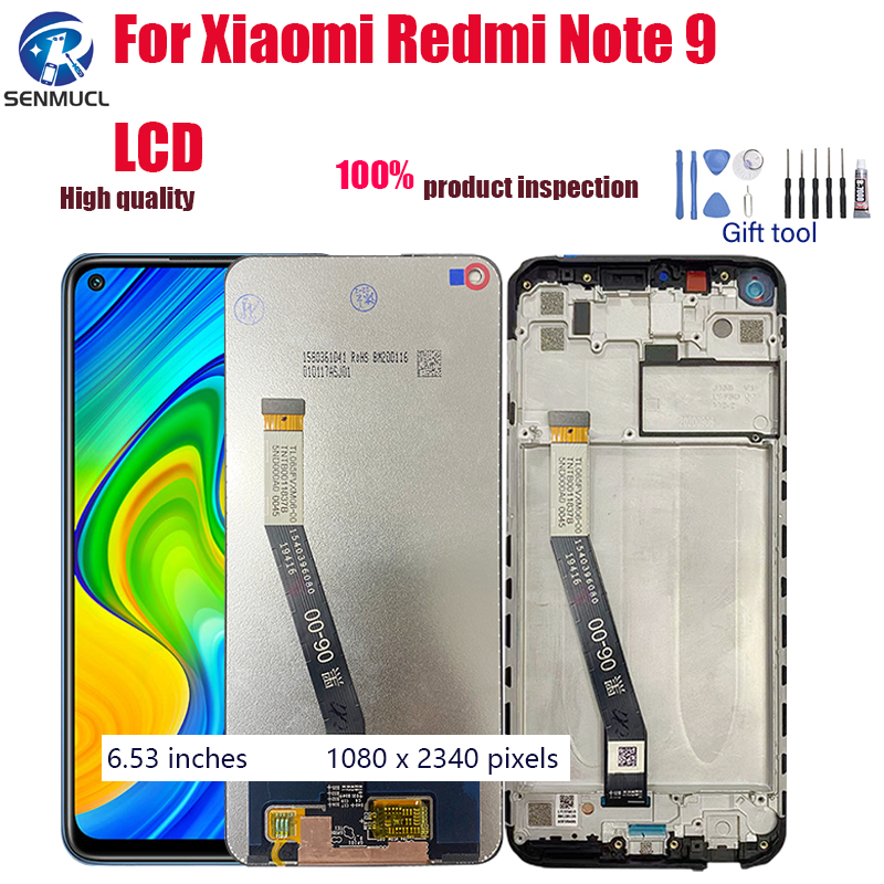 Xiaomi Redmi Note 9 Màn hình LCD Bộ số hóa màn hình cảm ứng Thay thế có ...