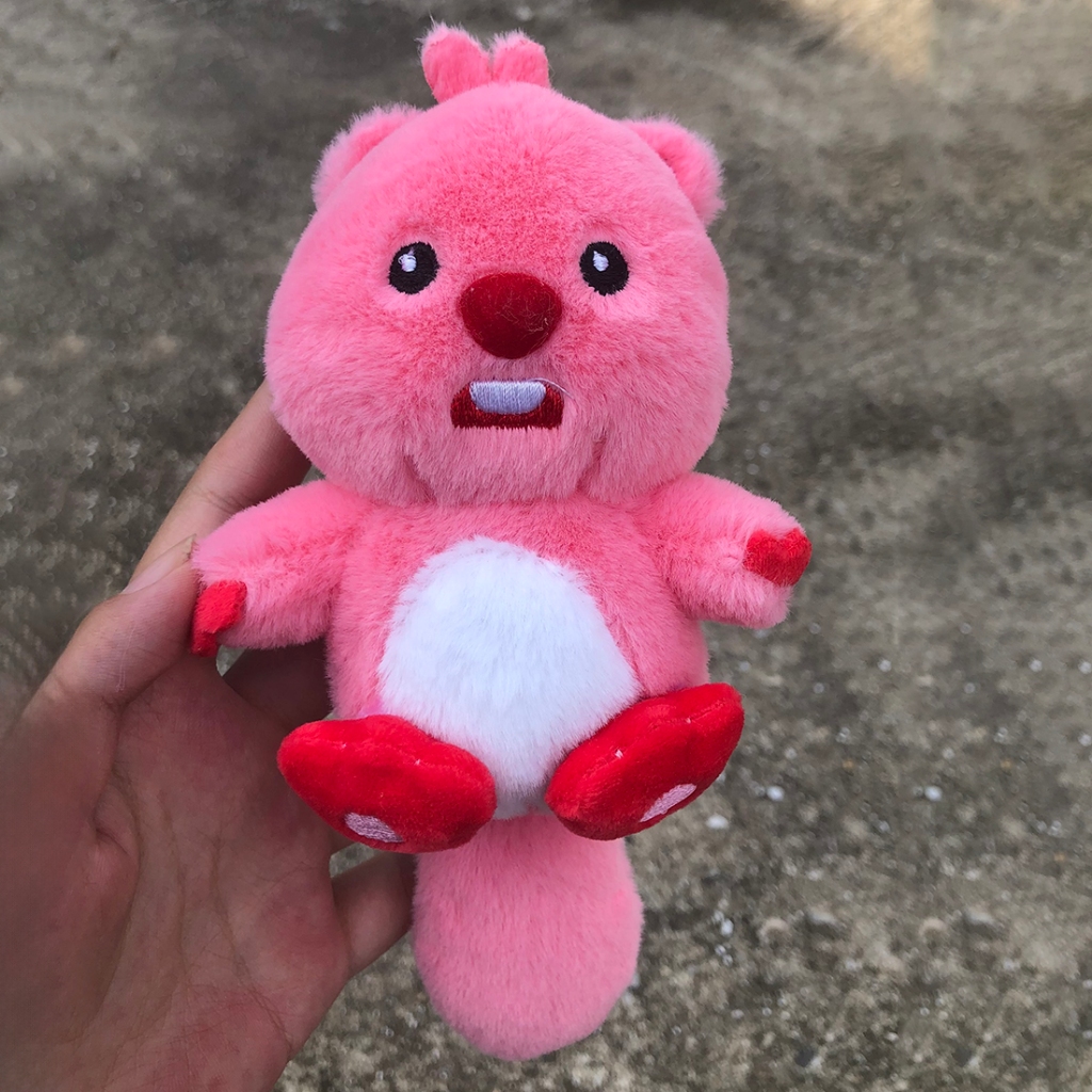 Loopy Beaver Móc Khóa Búp Bê Nhồi Bông Dễ Thương Dreamdiary Valentine's ...