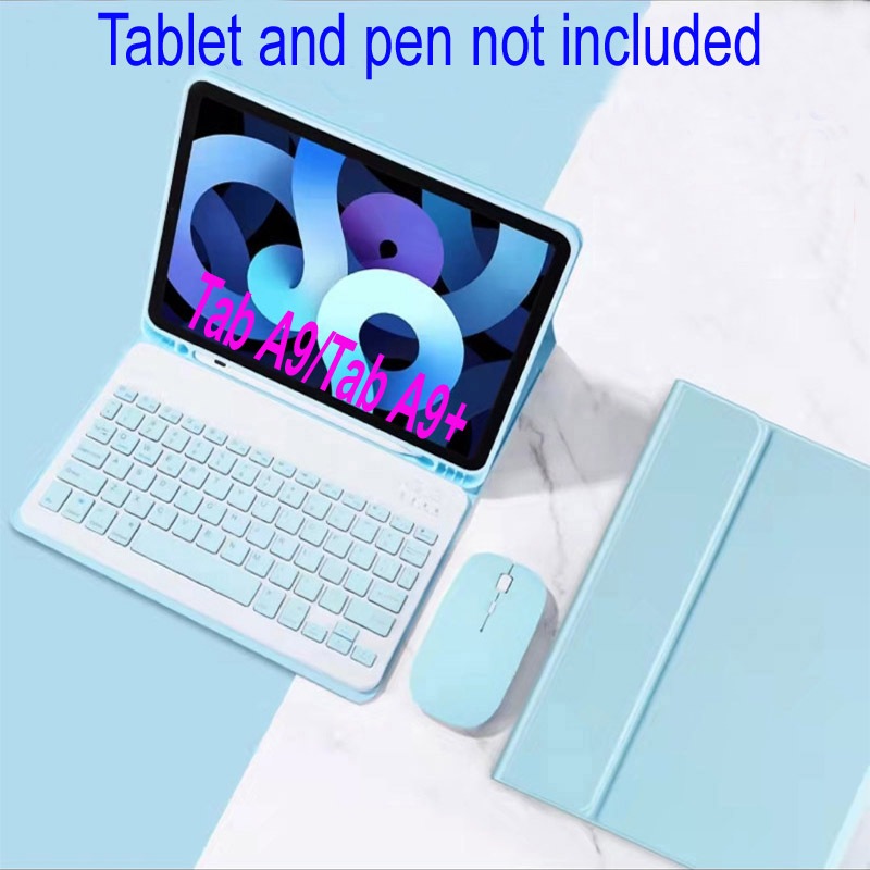 Ốp Bao Da Máy Tính Bảng Có Bàn Phím bluetooth Cho samsung galaxy tab a9 ...
