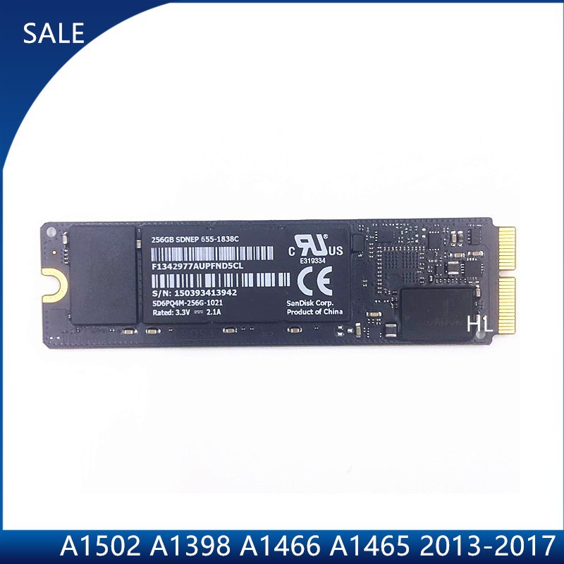Thẻ Nhớ ssd a1502 a1466 a1465 a1398 Cho macbook air & pro retina 2013 ...
