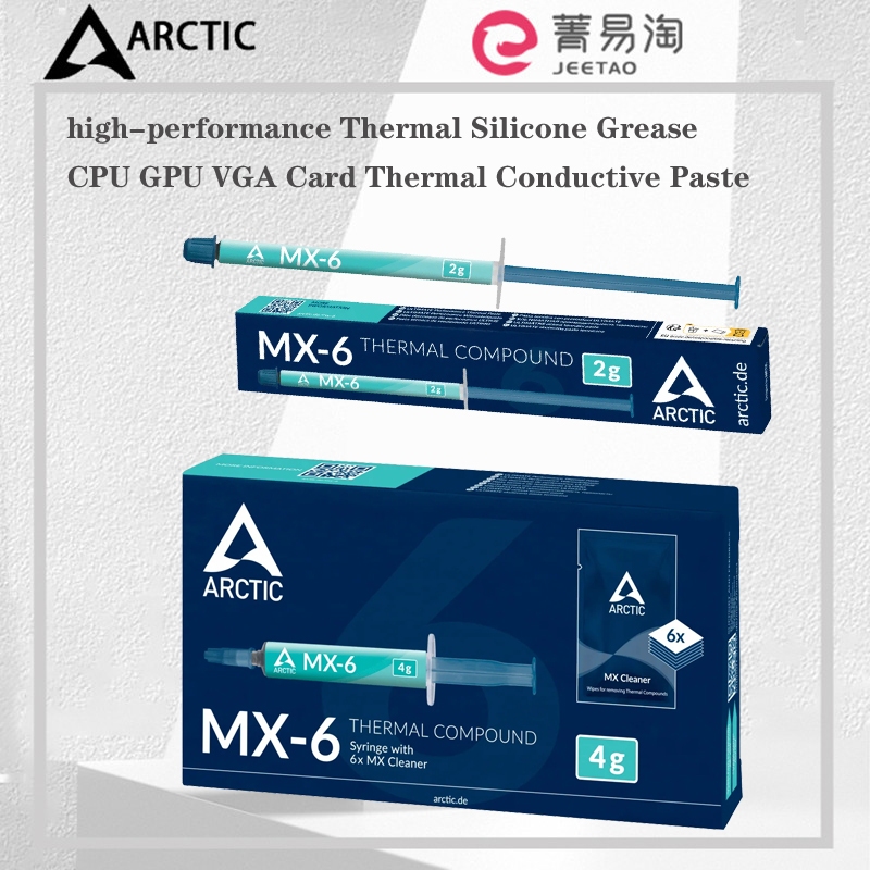 ARCTIC MX-6 2g/4g/8g high-performance Thermal Silicone Grease Gel For ...
