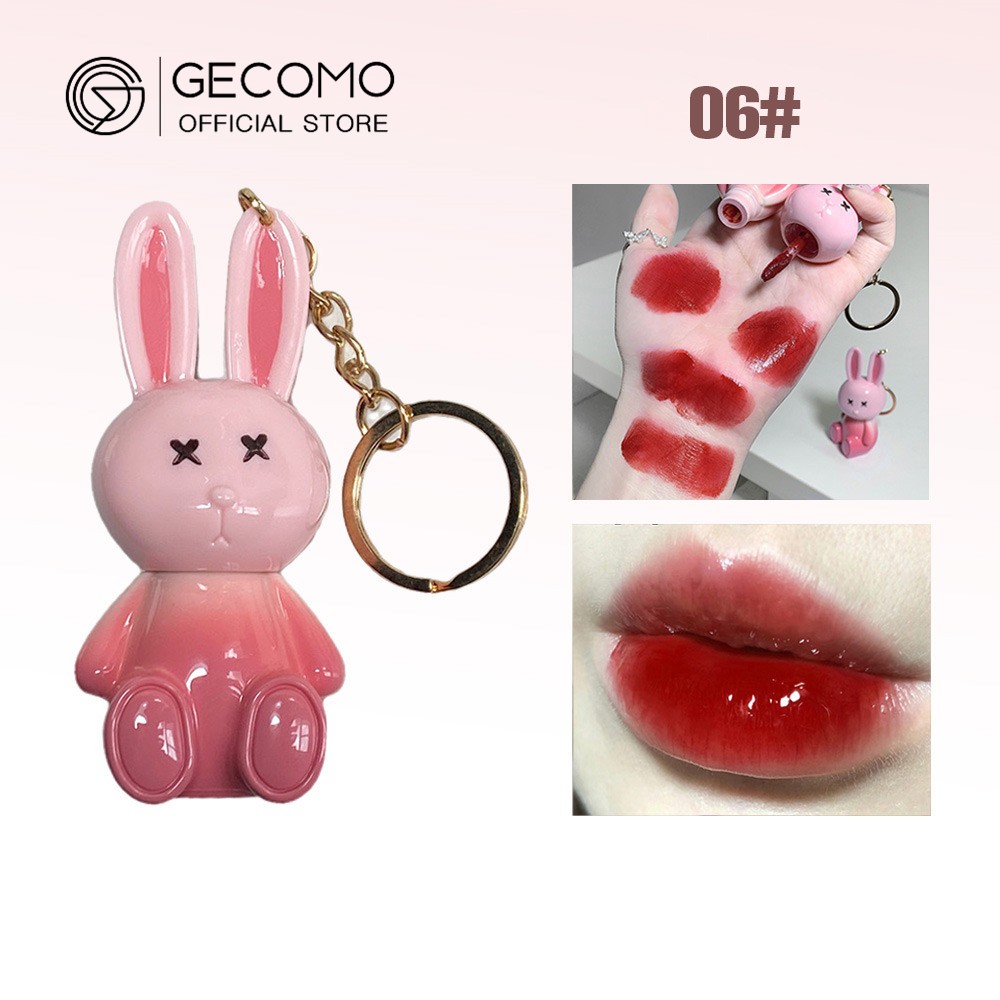 Gecomo Cute Bunny Lip Glaze, Môi Dưỡng Ẩm Gương Nước Son Bóng Little ...