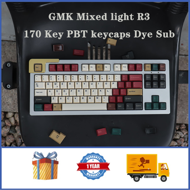 Mới Nắp Đậy Phím r3 Phím pbt Nhuộm Màu / laser Chạm Khắc cherry profile ...