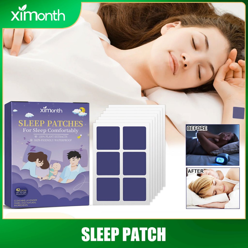 Ximonth Set 42 Miếng Dán Hỗ Trợ Giấc Ngủ Giúp Giảm Căng Thẳng / Mệt Mỏi ...