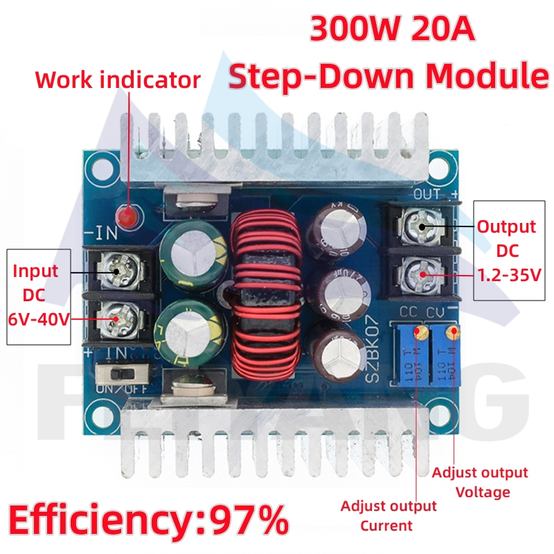 Mô Đun Giảm Áp Nguồn Điện 300W 20A DC-DC | Shopee Việt Nam