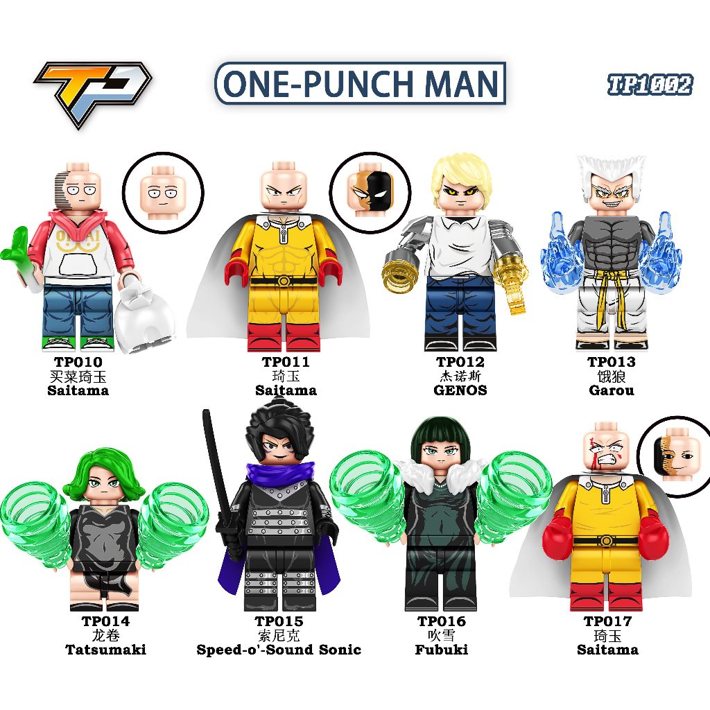 Jump comics Mô Hình Nhân Vật garou tatsumaki fubuki Sainttama one punch ...