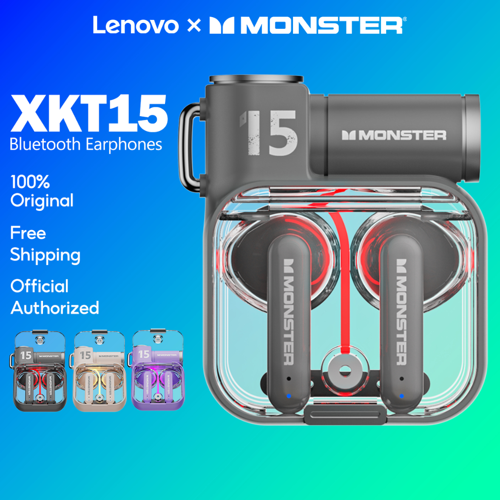 Monster XKT15 Tai nghe không dây Bluetooth Tai nghe thể thao âm thanh ...