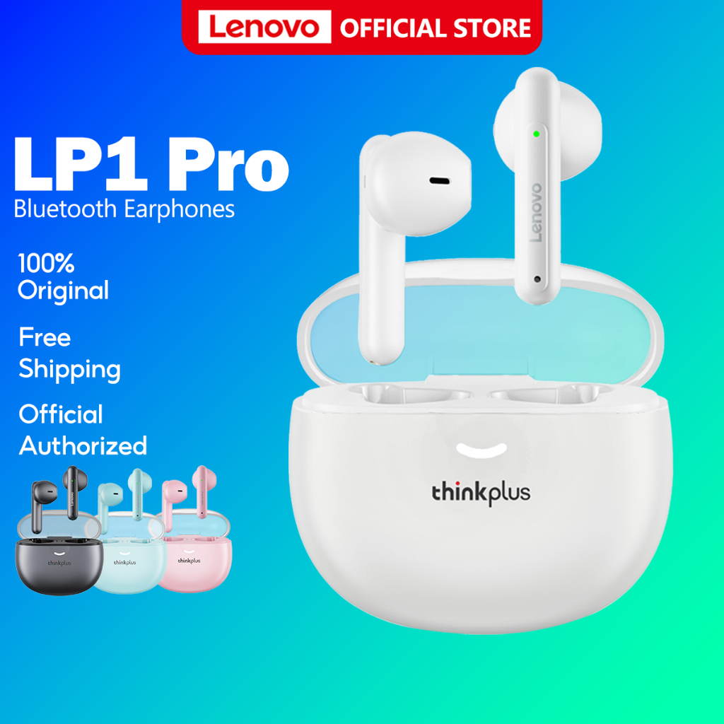 Tai nghe Lenovo LP1 PRO Tai nghe Bluetooth 5.1 không dây đích thực thời ...