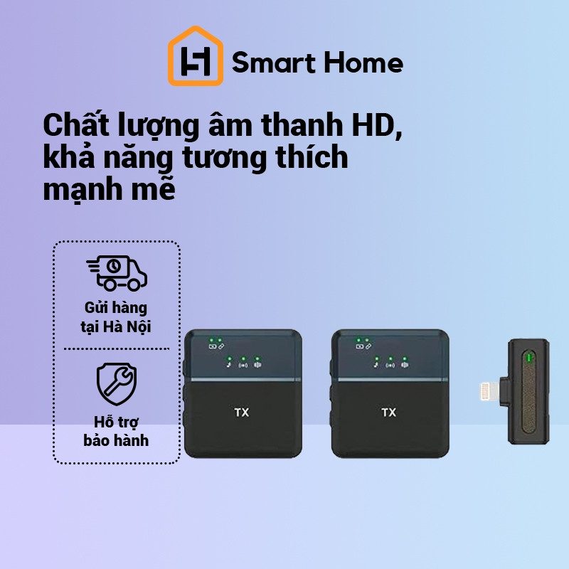 Micro Lavalier kiểu tùy chọn SX8 không dây dành cho video ngắn phát ...