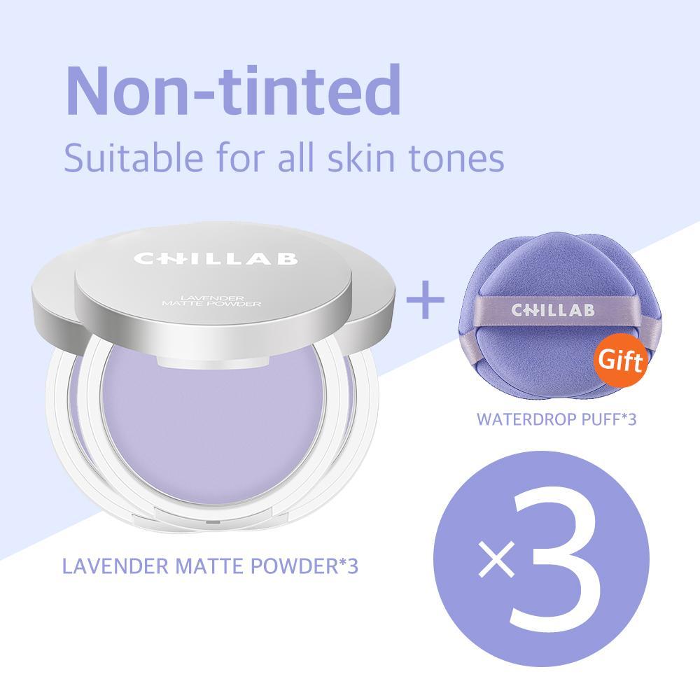 CHILLAB Lavender Matte Powder - Phấn phủ không bột phấn màu tím với độ ...