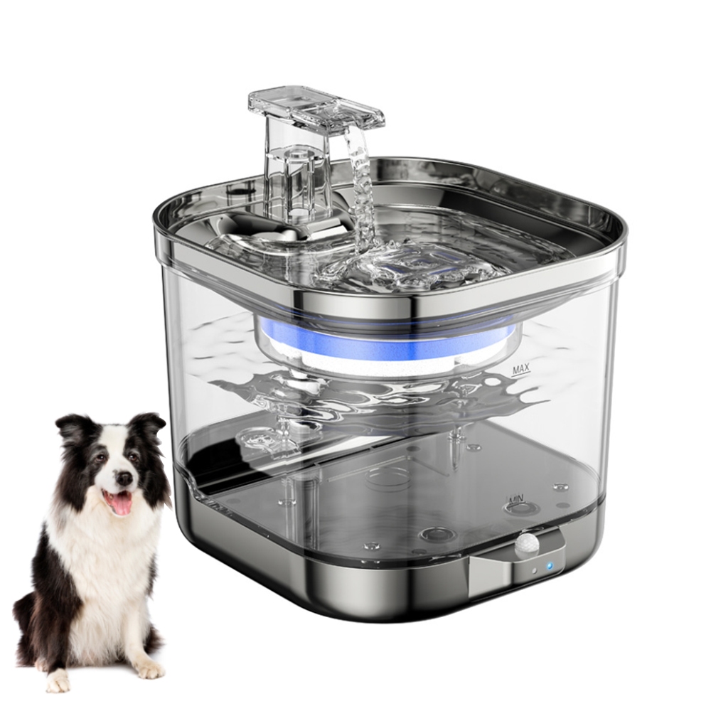 Sangelar 2L rút phích cắm, bình đựng nước cho thú cưng di động, sử dụng ...