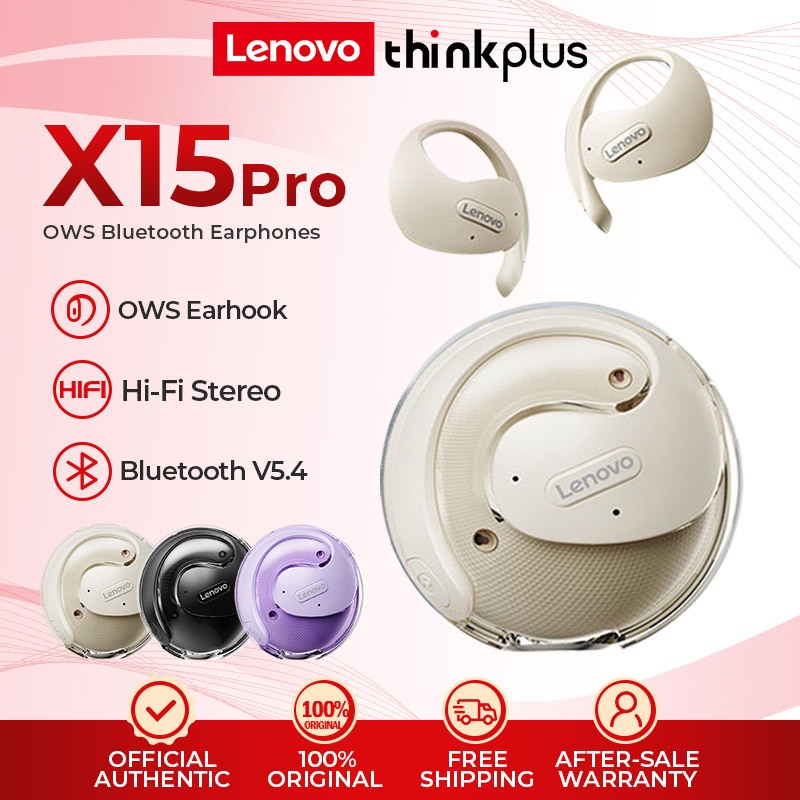 Lenovo X15 Pro Tai Nghe Bluetooth Thể Thao Có mic Chống Nước Âm Thanh hifi Sống Động Và Phụ Kiện ...