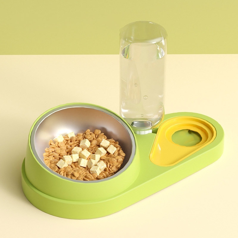 CHONGTAOQI Máy Cho Thú Cưng Uống Nước Tự hạt cho mèo Động Phù Hợp Cho Thú Cưng mèo bát ăn thú ...