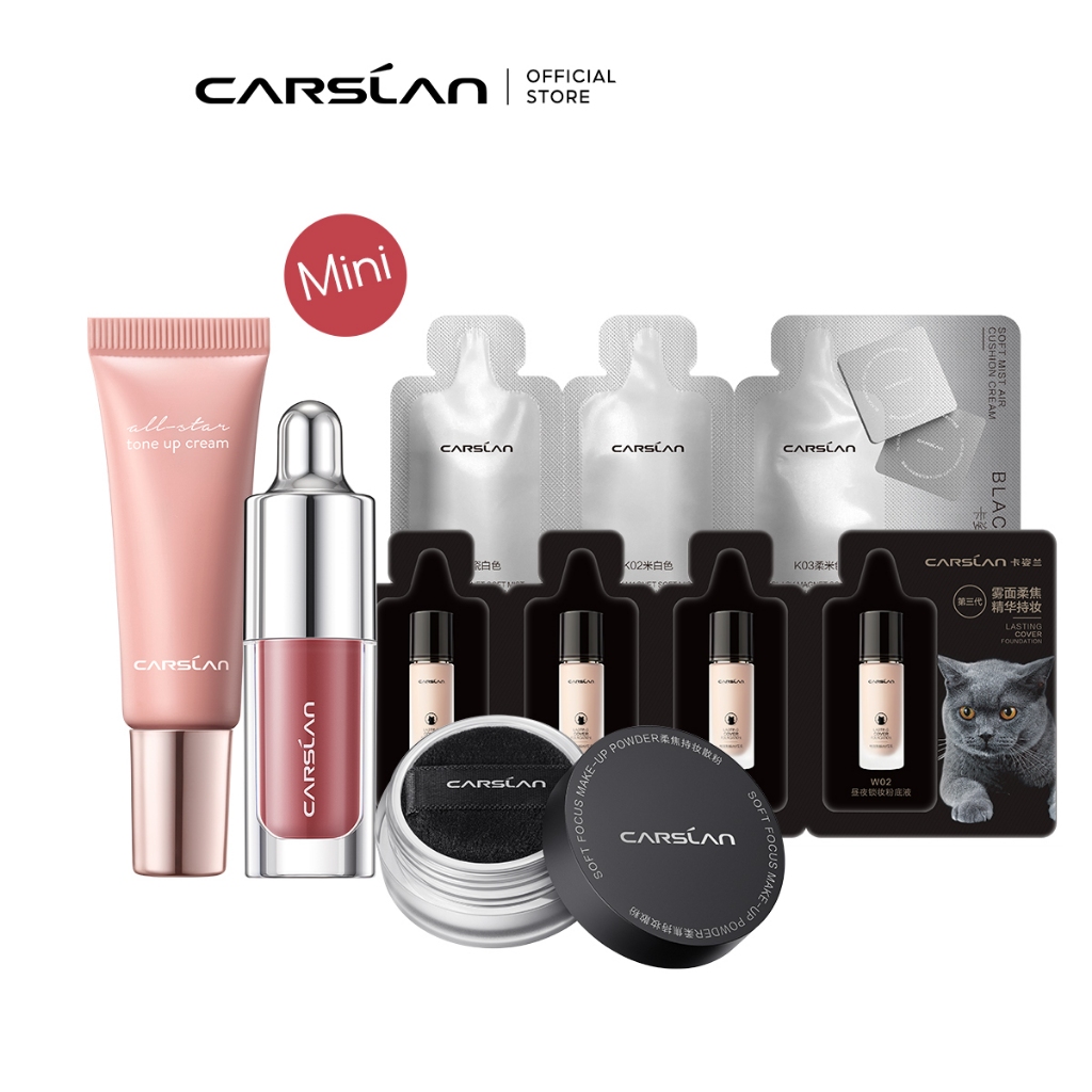Bộ 5 mẫu thử mỹ phẩm CARSLAN làm đẹp tiện lợi | Shopee Việt Nam