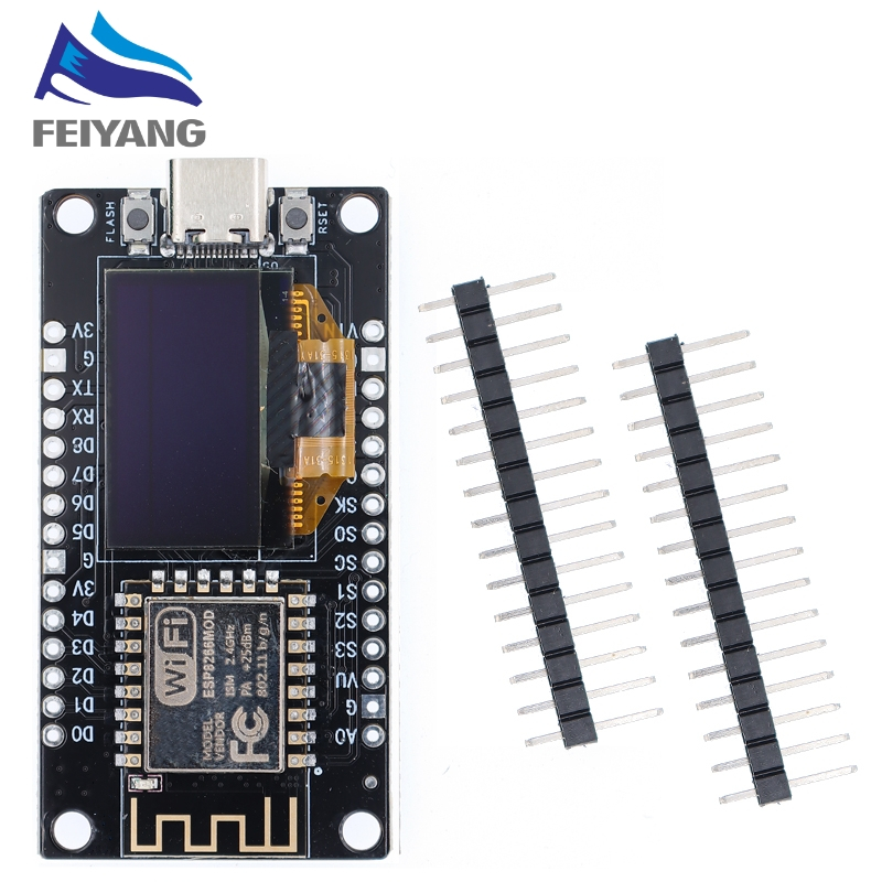Bảng Mạch Phát Triển nodemcu esp8266 Màn Hình oled 0.96 inch ch340 Chuyên Dụng Cho arduino ide ...