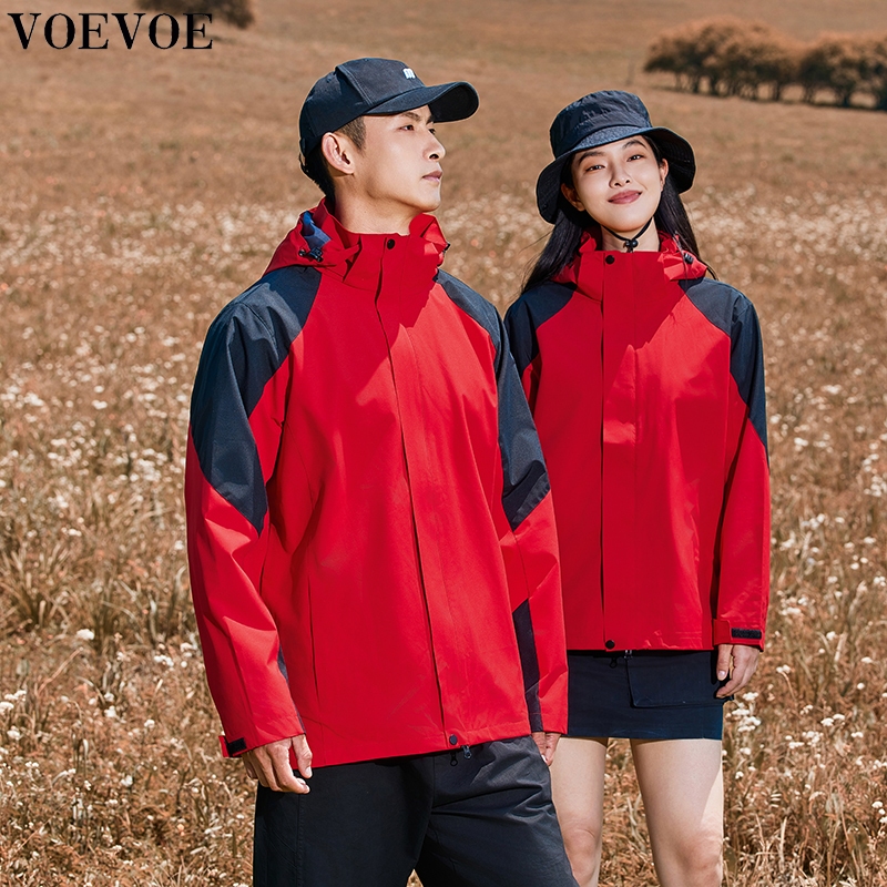 Voevoe Áo Khoác Gió Có Mũ Trùm Chống Thấm Nước Thời Trang Dành Cho Cặp Đô | Shopee Việt Nam